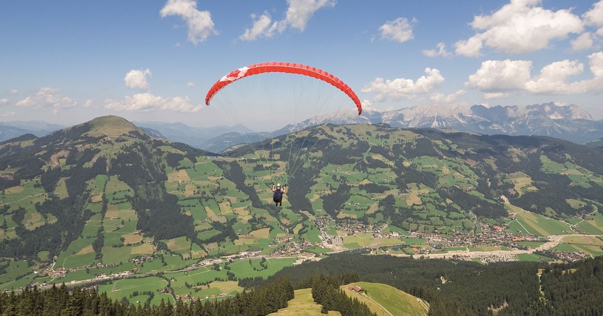 Paragleiten im Brixental