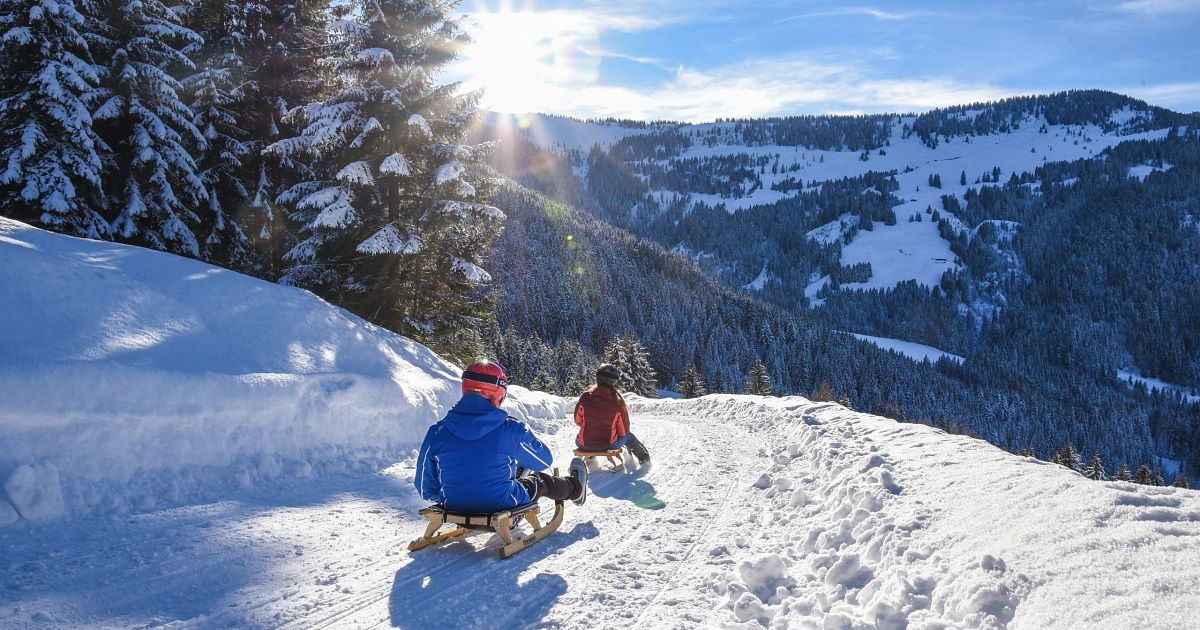 Rodeln im Brixental